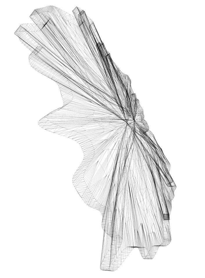 Wireframe Drawings - Lincoln Schatz Studio, Fine Art