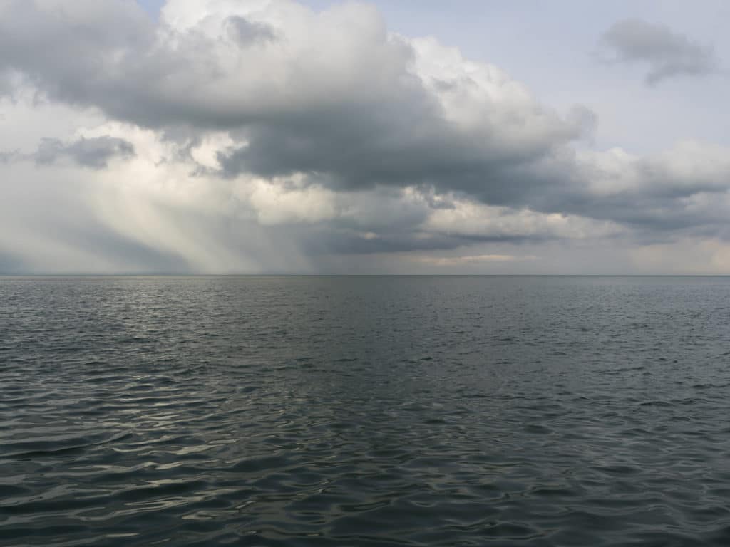 Clouds Over the Lake: Lake Michigan Photography