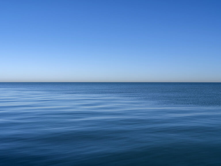 Icy Blue Lake