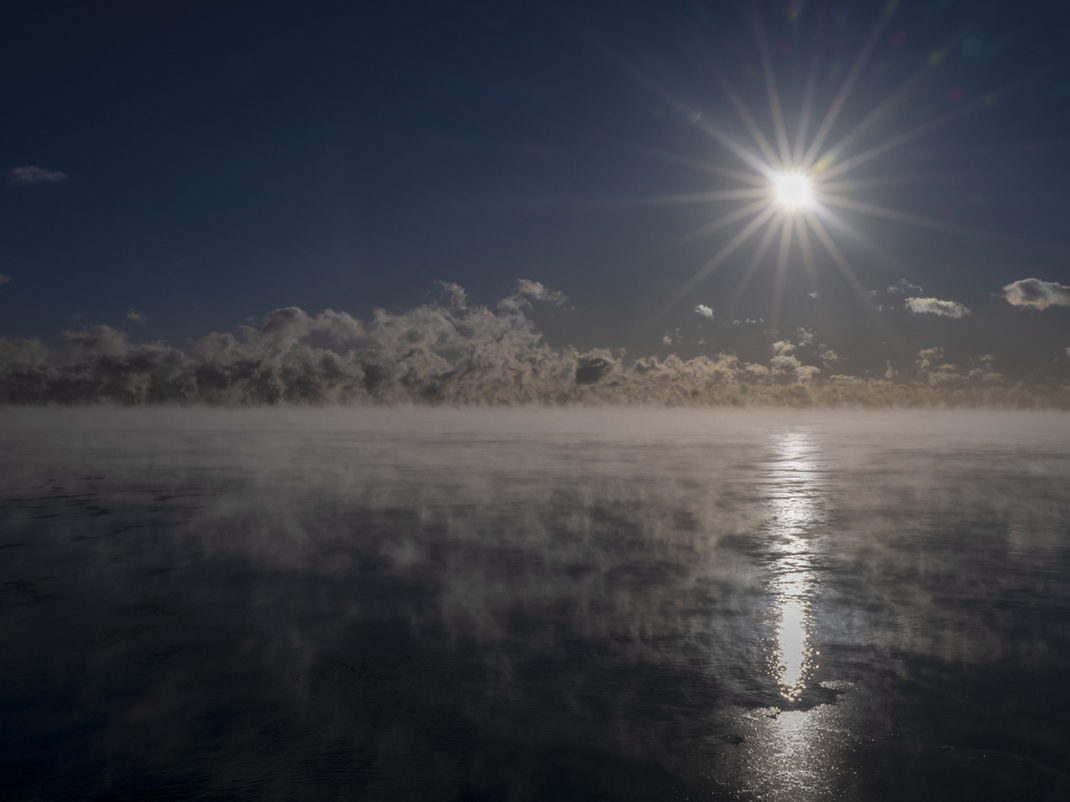 Rays of Light on the Lake